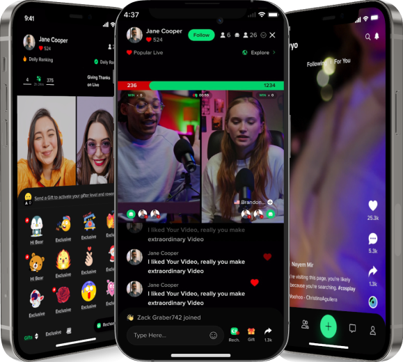 Vyo: Authentic Live Streaming & Community Growth